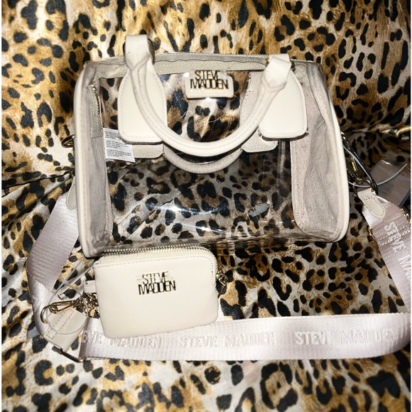 Steve Madden | Bags | Nwt Steve Madden Clear Crossbody | Poshmark